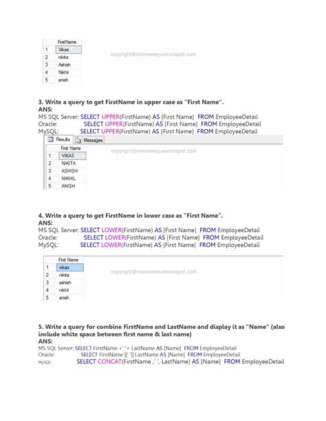 Sql Server Interview Question Answers Pdf Connect 4 Techs