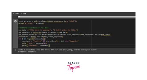 Text And Nlp With Tensorflow Scaler Topics