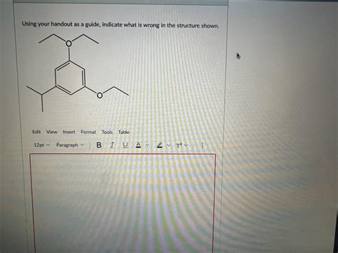 solved using your handout as a guide indicate what is wrong