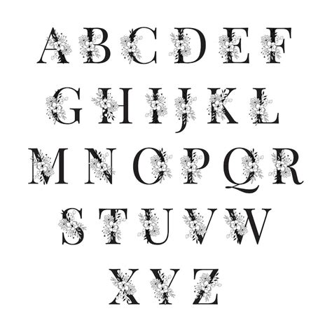 Vektor Huruf Bunga Unduh Vektor Berkualitas Tinggi Gratis Dari Freepik Freepik