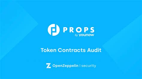 Props Token Contracts Audit Openzeppelin Blog