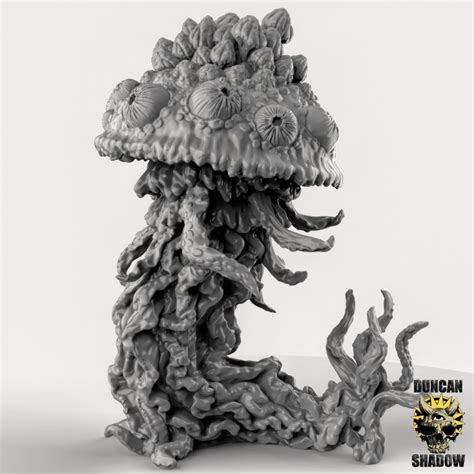 3d Printable Qlippoth Lord Oauroong Pre Supported By Duncan Shadow