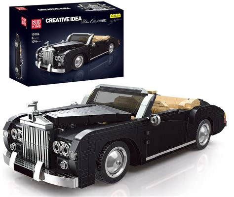 Auto Rolls Royce Cloud 1964 Klocki 10006 Mould King 1096el