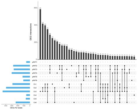 Visualising Differentially Expressed Genes With Upset Plots Dr R