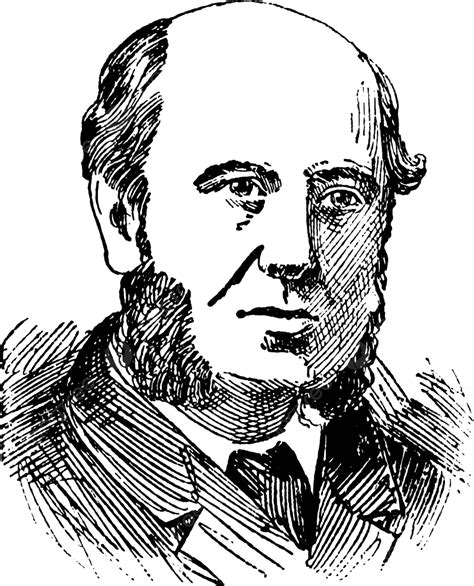 Sir Archibald Geikievintage Illustration Drawing Scottish Engraved Vector Drawing Scottish