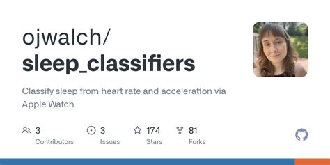 GitHub Ojwalch Sleep Classifiers Classify Sleep From Heart Rate And Acceleration Via Apple Watch