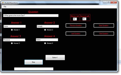 Database Design Quizzing System Using Ms Access Database Please