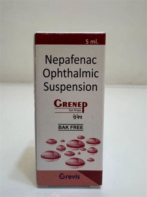 Nepafenac 1mg With Soc Eye Drops At ₹ 120piece Nepafenac Ophthalmic
