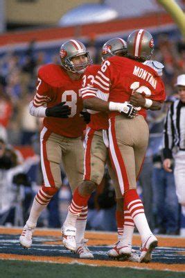 Joe Montana Roger Criag Dwight Clark San Francisco 49ers 49ers