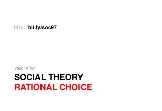 PPT Rational Choice Theory PowerPoint Presentation Free Download