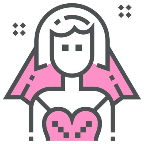 Braut Icon Generic Outline Color