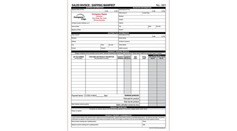 California Cannabis Sales Invoice
