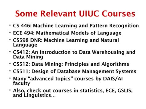 course summary lecture for cs410 intro text info systems ppt download