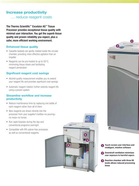 Tissue Processor Excelsior As Brochure Pdf