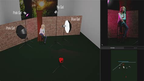 Lighting Setup How To Use Colour Gels Outdoors