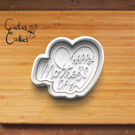 3d File Mothers Day Cookie Cutter Set 0560 🍪・3d Printer Model To Download・cults