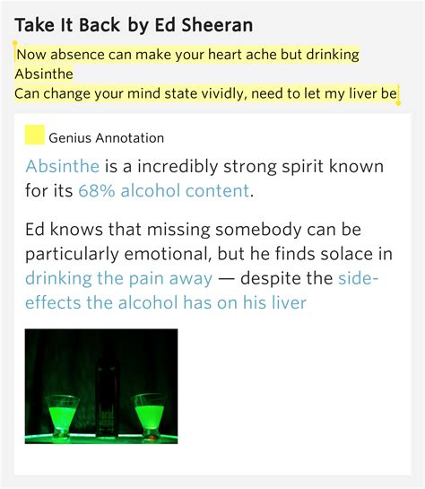 Absinthe Side Effects