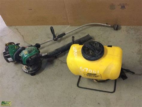 Backpack Sprayer String Trimmer And Blower Michener Allen