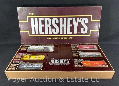 K Line Hersheys 6 Unit Train Set No 1112 With Original Box Moyer Auction And Estate Co Inc