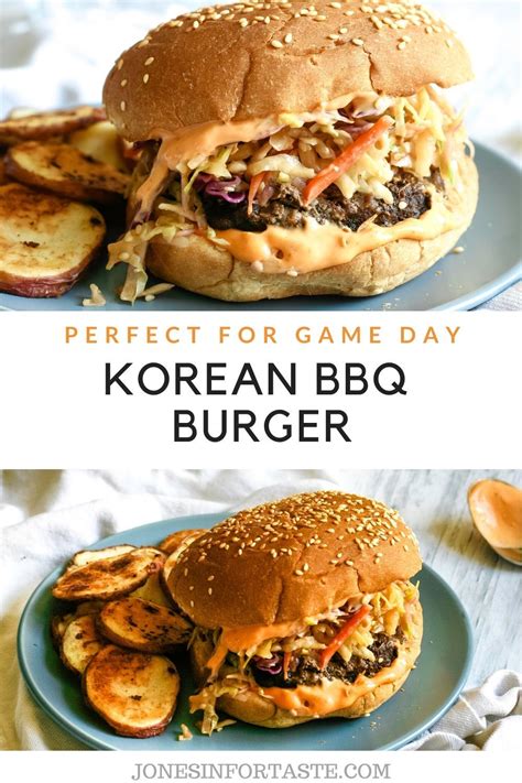 Korean Bbq Burger