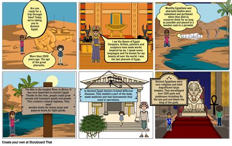 Anicent Egypt Storyboard Por Kartikay74227