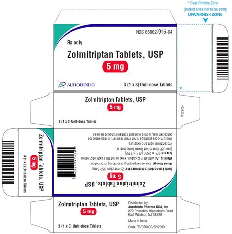 Zolmitriptan Tablet Film Coated