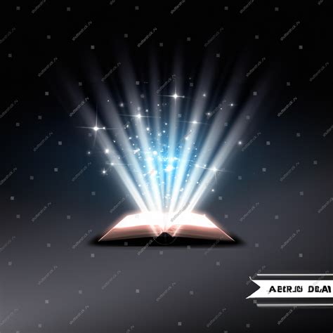 Open Book Rays Light Emanating Symbolizing AI Generated Image Shutterstock