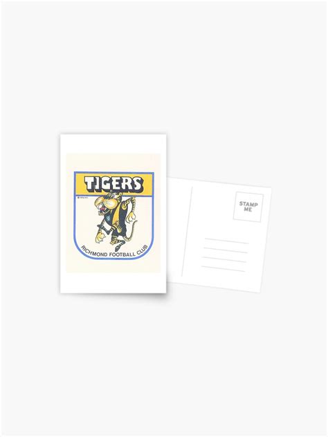 Richmond 1976 Tigers Afl Football Vfl Postcard For Sale By Royce74