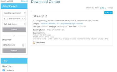 Download Delta Ispsoft315 Programming Software Open Read