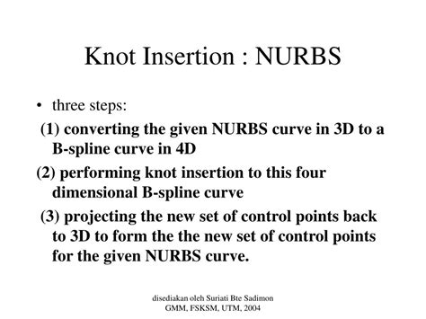 Ppt Non Uniform Rational B Spline Nurbs Powerpoint Presentation Free Download Id 1309765