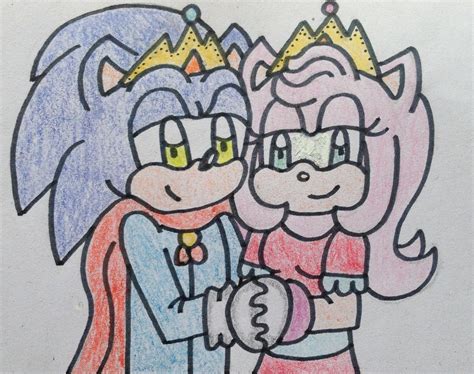 Royal Sonic X Amy By Darkstarnightwalker On Deviantart
