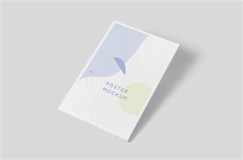 Premium Psd Rectangle Shaped Wall Poster Frame Mockup