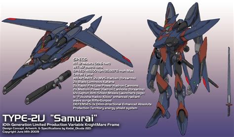 Code Geass Type 21j Samurai By Kamikage86 On Deviantart