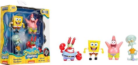 Jada Spongebob Squarepants 25 4 Pack Die Cast Figures