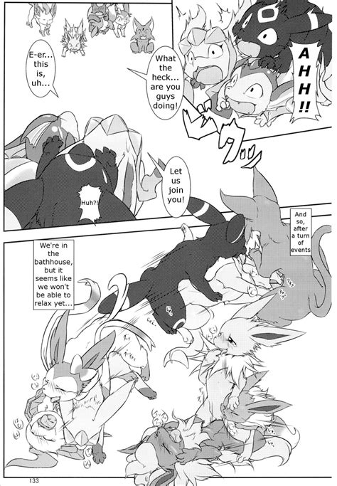 Rule 34 Bisexual Comic Eevee Eeveelution English Text Espeon Female