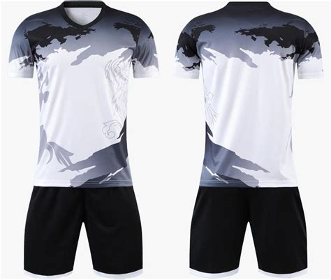 Uniforme Deportivo Blanco Y Negro Sublimable Ua030 Dan Graphics
