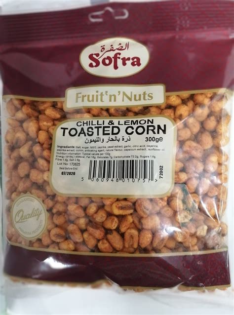 Sofra Toasted Corn Chilli And Lemon 320g Umami Foods Dublin Ireland