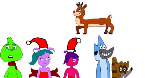 Grinch Sally Mimi Rudolph Mordecai And Rigby By