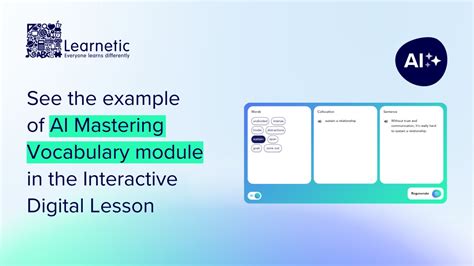 Learnetic On Linkedin Edtech Aiineducation Vocabularymastery
