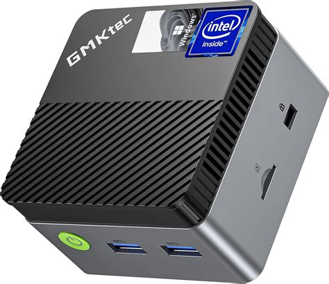 GMKtec Mini PC NucBox G Intel Th Gen Alder Lake N Up To GHz GB RAM GB M SSD
