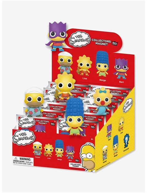 The Simpsons Chibi Blind Bag Figural Magnet Hot Topic Exclusive Hot Topic