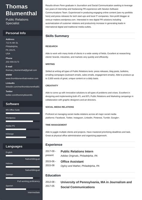 Free Cv Examples To Boost Your Career In 2025