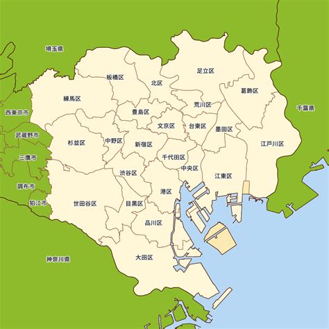 東京都の地図 Map It マップ・イット 東京都の地図 Map It マップ・イット