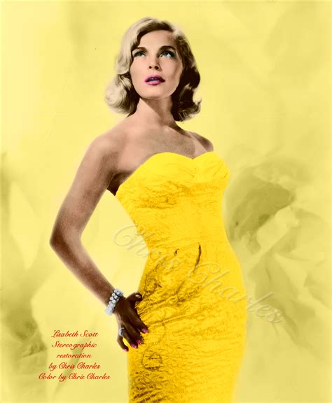 Color Conversion In Stereographic By Chris Charles From B W Scan Lizabeth Scott Bogart And
