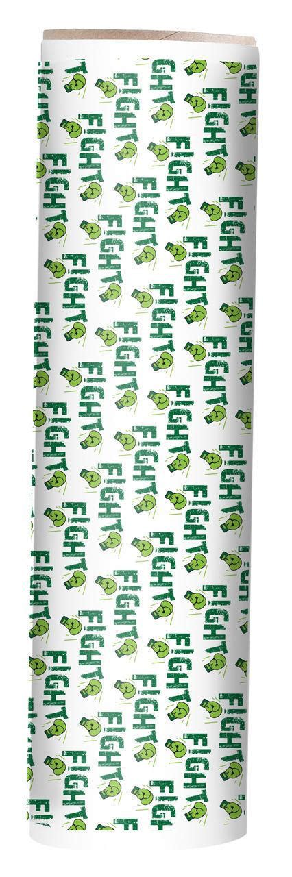 Fight Cancer Green Siser Patterned Htv