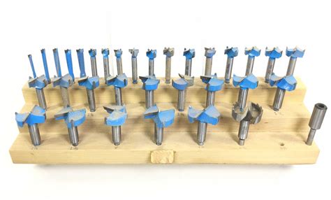 Lot Forstner Bit Set