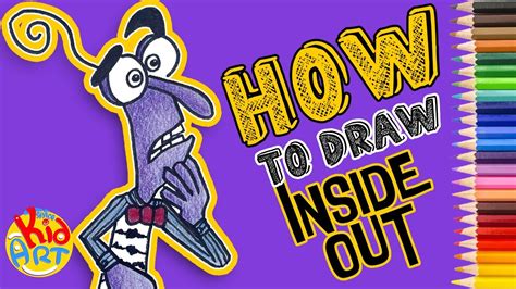 How To Draw Fear From Inside Out Fun And Easy Step By Step Tutorial For