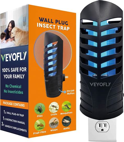 Veyofly Indoor Flying Insect Trap With Sticky Glue Philippines Ubuy