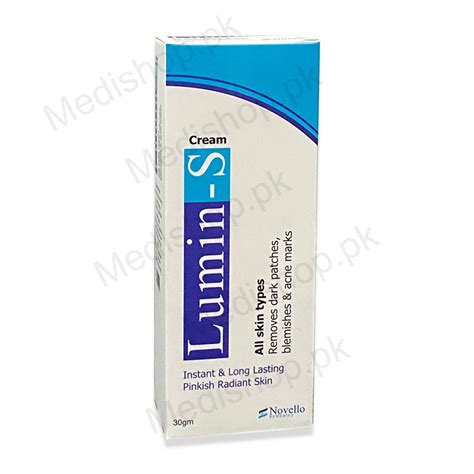 Lumin S Cream 30gm Medishop Pk