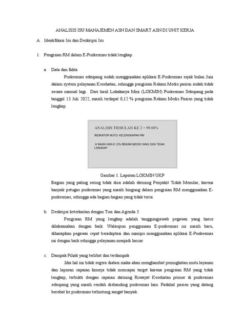 X 08nisa Analisis Isu Manajement Dan Smart Asn Di Unit Kerja Pdf